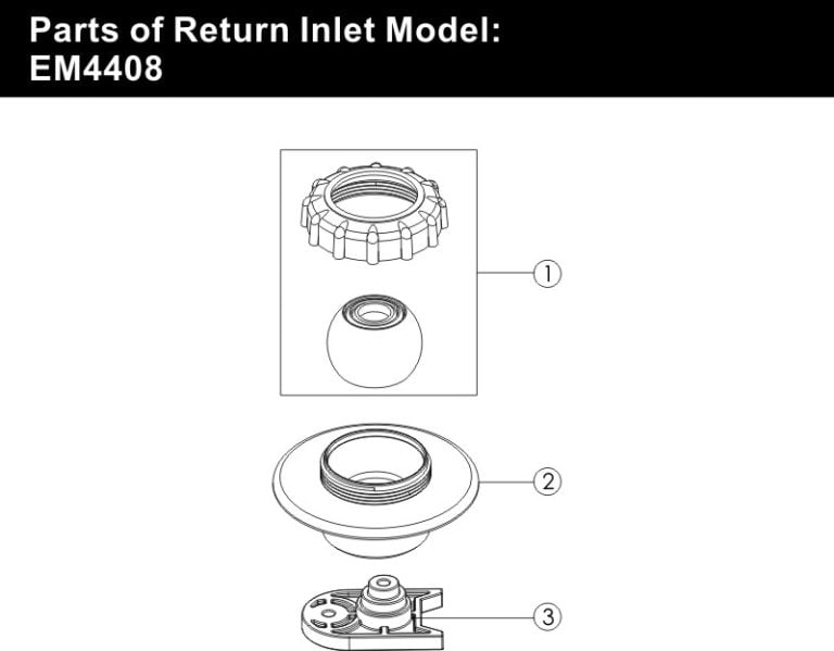 Inlet Fittings - Return Inlet | Emaux Pool and Spa Equipment