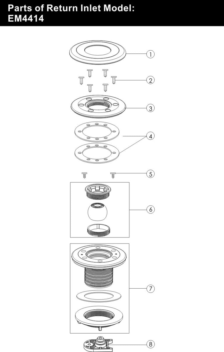 Inlet Fittings - Return Inlet | Emaux Pool and Spa Equipment