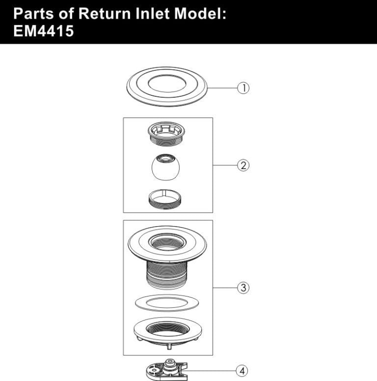 Inlet Fittings - Return Inlet | Emaux Pool and Spa Equipment