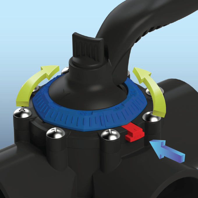 FLEX Diverter Valve | Emaux Pool and Spa Equipment