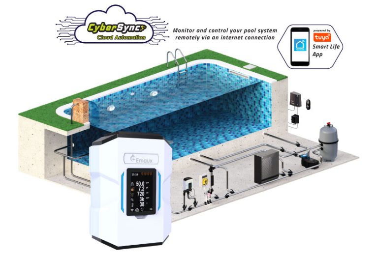 CyberSync series Pool Station | Emaux Pool and Spa Equipment
