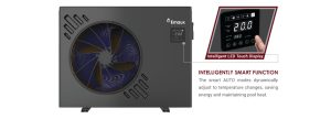 EcoHeat Inverter Gold heat pump | Emaux Pool and Spa Equipment